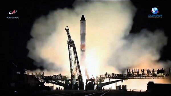 Il lancio della Progress Ms-10 visto dall'ISS | ILFOGLIETTONE ...