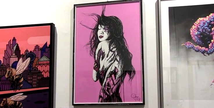 "In Your Face", a Roma 30 opere dello street artist Harry Greb ...